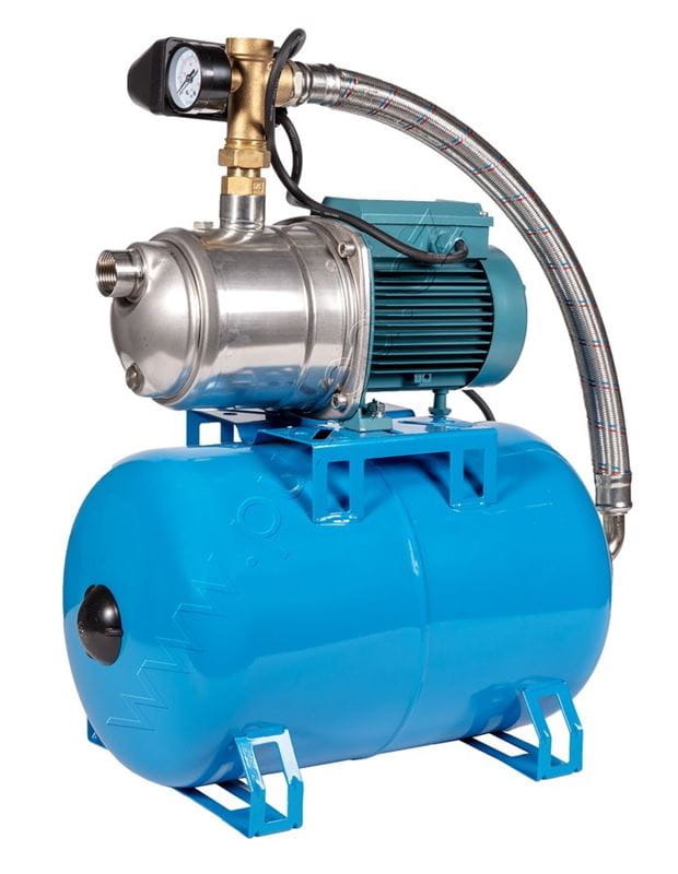 Calpeda Pressure booster pump with NGXM stainless steel pump and CIMM ...