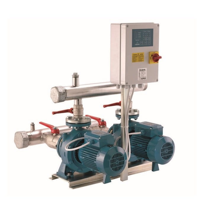 Calpeda BS2F 2NMD 25/190AE 2x4kW 400V pressure booster set | Pumpa