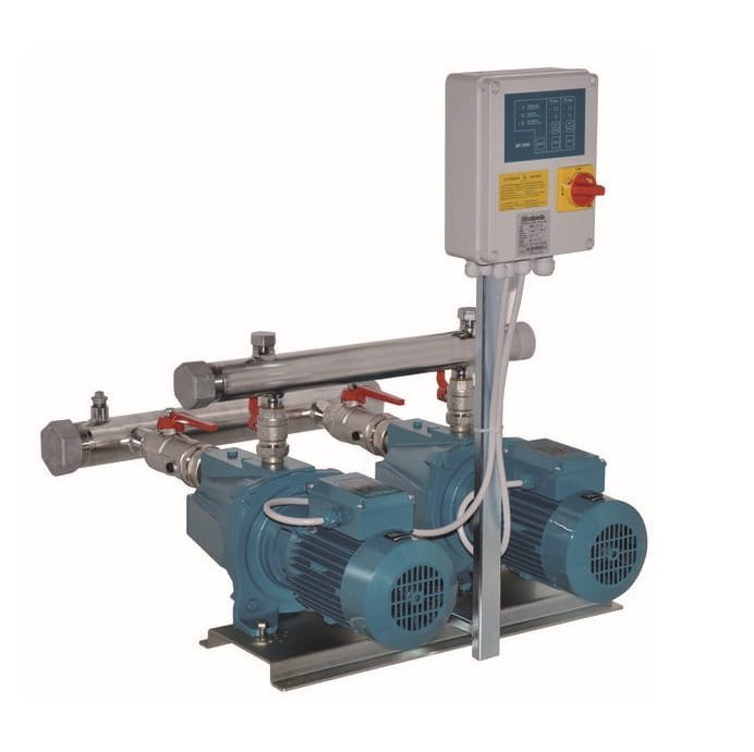Calpeda 2-NG, NGC, NGX pressure booster set with 2 self-priming pumps | Pumpa