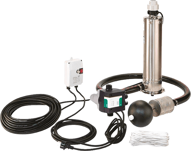 WILO TWI 5-SE 306 EM P&P set with submersible groundwater pump | Pumpa