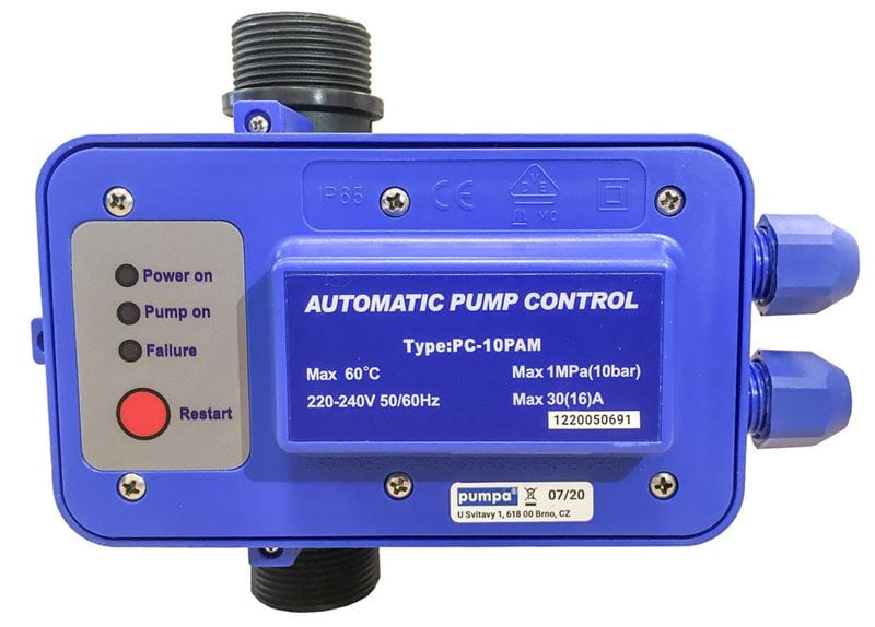 PUMPA Presscontrol PC-10PAM 1,5bar-3bar 5/4" 230V pressure control unit ...