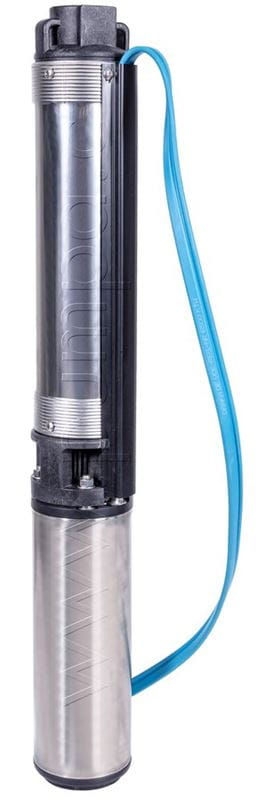 Submersible deep well pump AD 2/07 T with motor 400V 0,37kW 1,35A ...