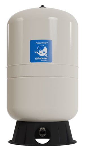 Global Water PWB-100LV vertical expansion vessel 100l 10bar 1" 90°C | Pumpa