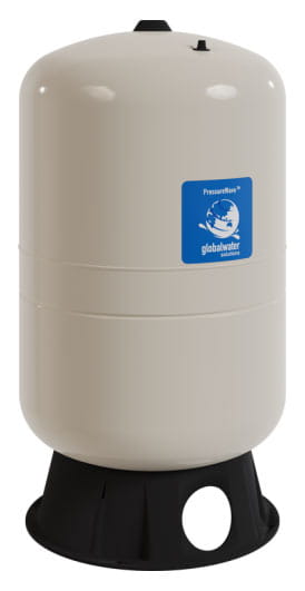 Global Water PWB-100LV vertical expansion vessel 100l 10bar 1" 90°C | Pumpa